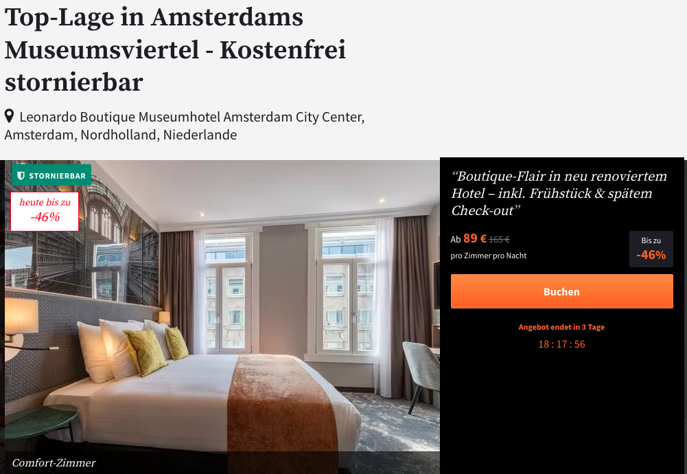 Top Lage + genialer Preis = Spitzen Amsterdam-Deal 🇳🇱