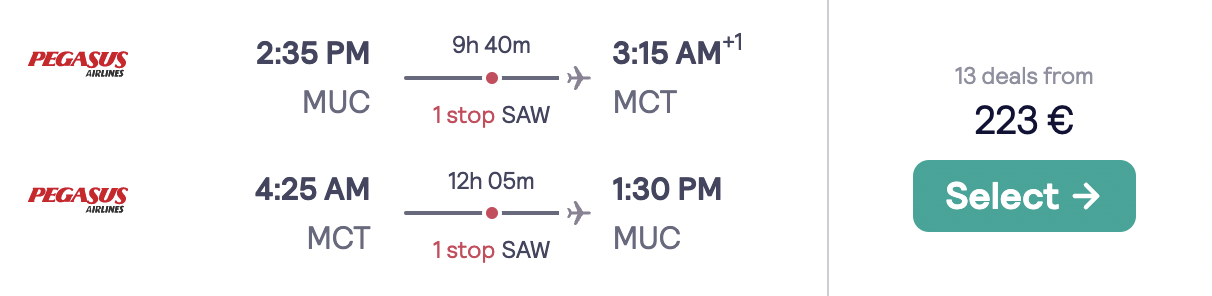 Günstige Flüge in den Oman 🐪