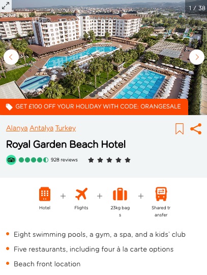 5⭐️ Turkey holiday in award-winning hotel w/ 8 pools💦