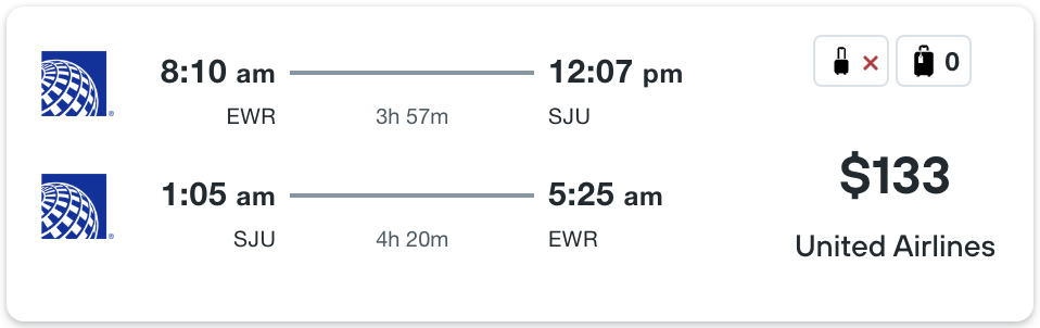 Nationwide Flights to San Juan, Puerto Rico 🌊🐠 | TravelPirates.com