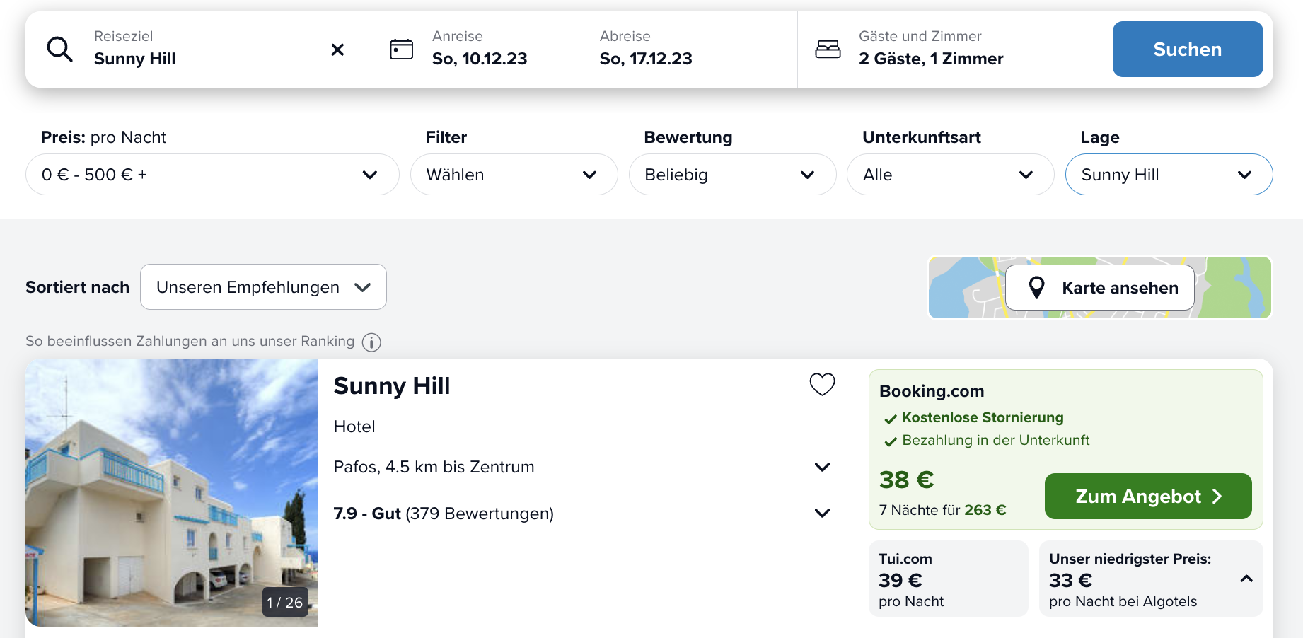 Sunny Hill Zypern | Urlaubspiraten.de