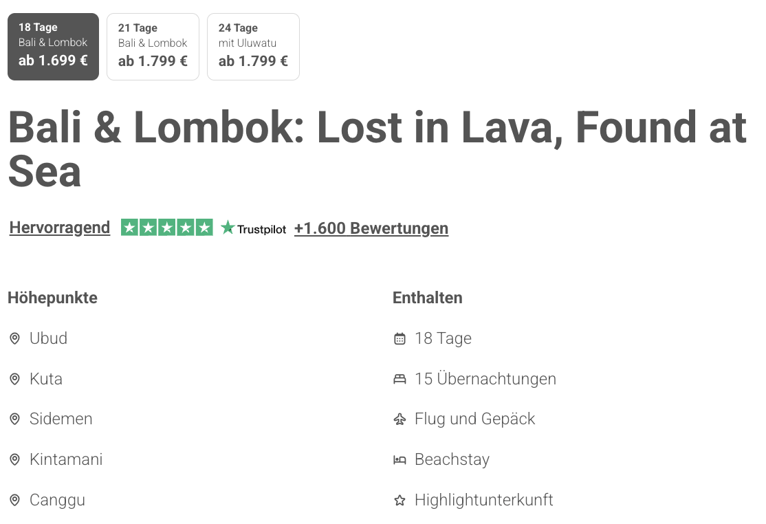 Bali Bucketlist: Surfparadies, Vulkanaussichten & Dschungel 🌋