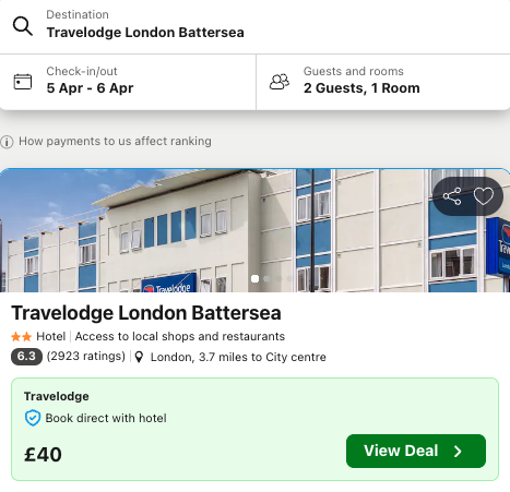 Award-winning hotel stay in London including Easter 🥂 Weekends from £45