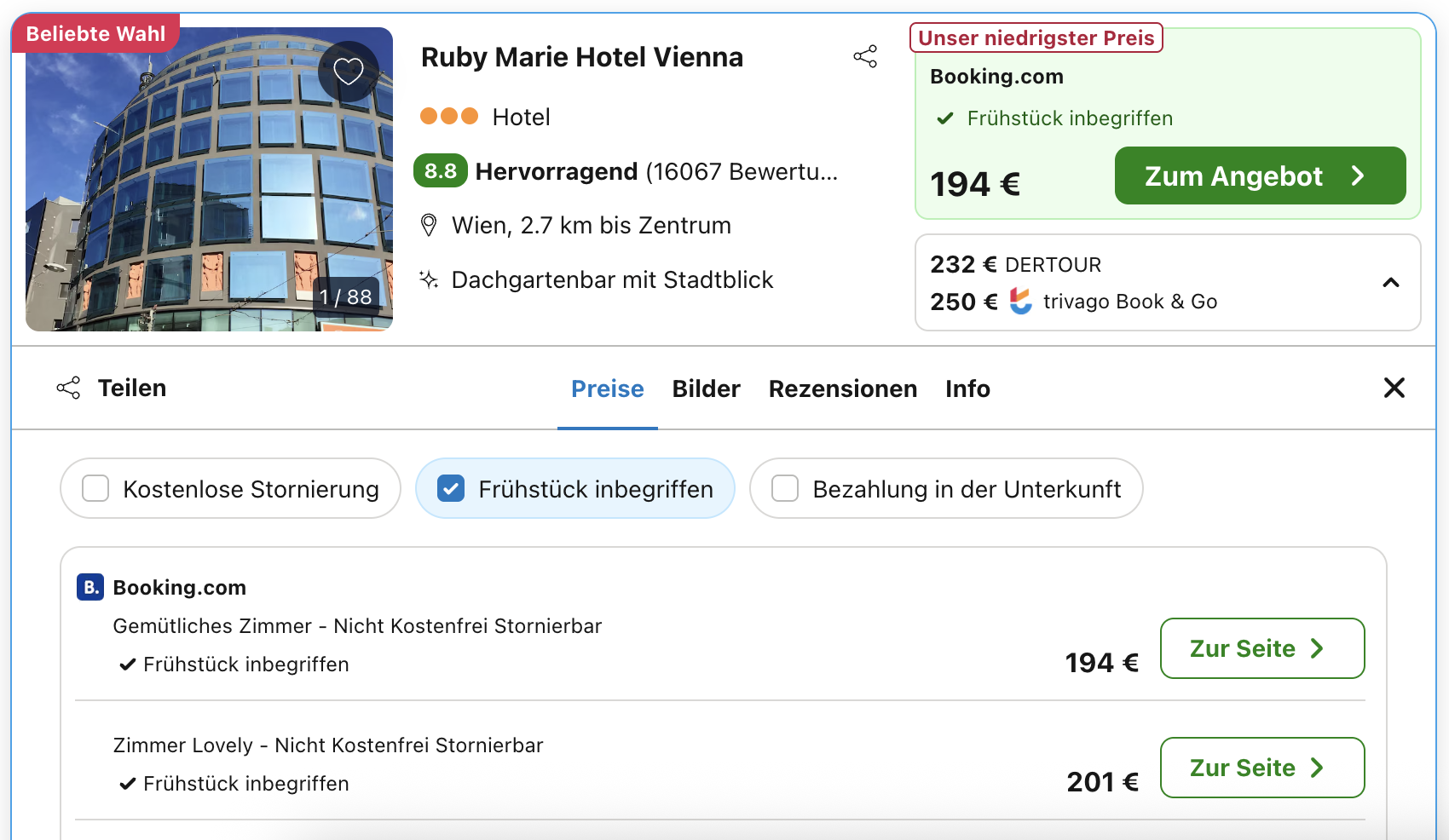 Ruby Marie Hotel Vienna | Hotel Wien