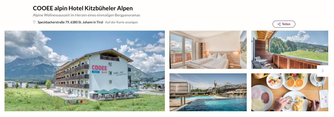 COOEE alpin Hotel Kitzbüheler Alpen | Kurzurlaub Tirol